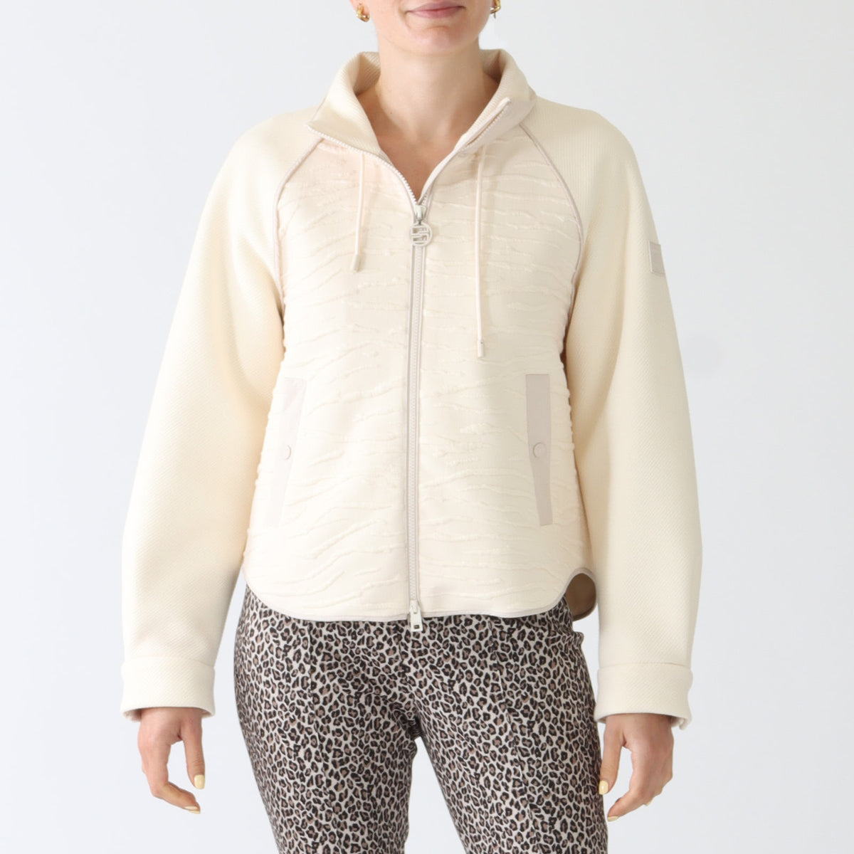 Magnolia Ziggy Print Zip-Up Jacket With Leo Back – Angela Beer | The ultimate ladies shopping ...