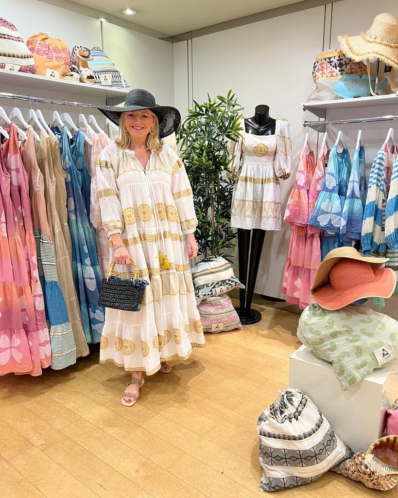 Another fabulous new brand this season is this gorgeous Grecian-chic i ...