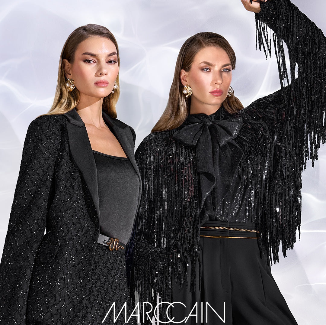 'Golden Nights' by Marc Cain Glam was created for those end-of-year ce ...