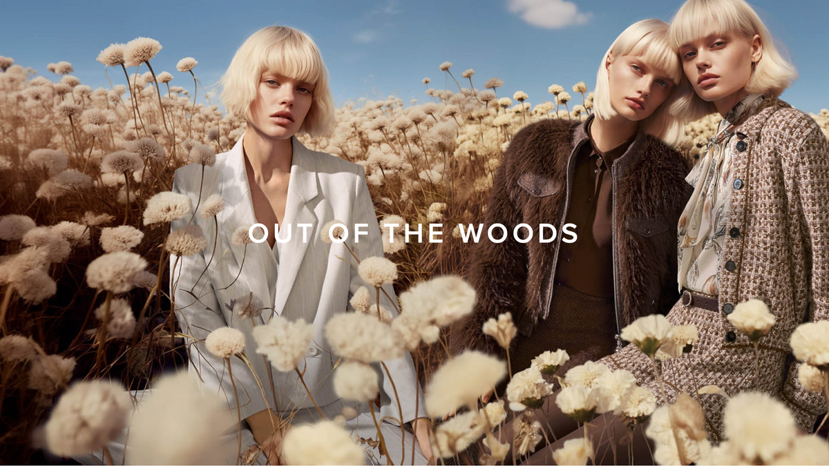 'Out Of The Woods' by Marc Cain Collections captures the tones of natu ...