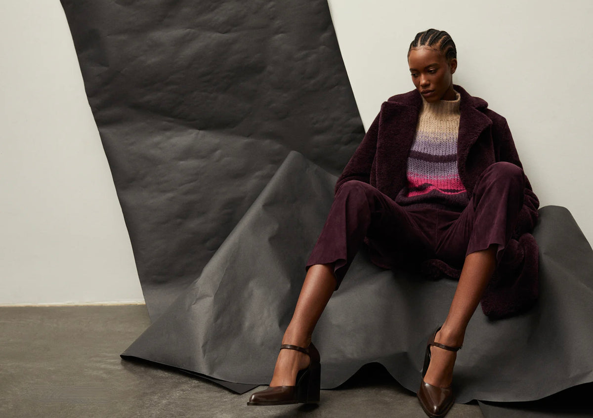 A season favourite is the colour burgundy; a highlight of autumn's int ...