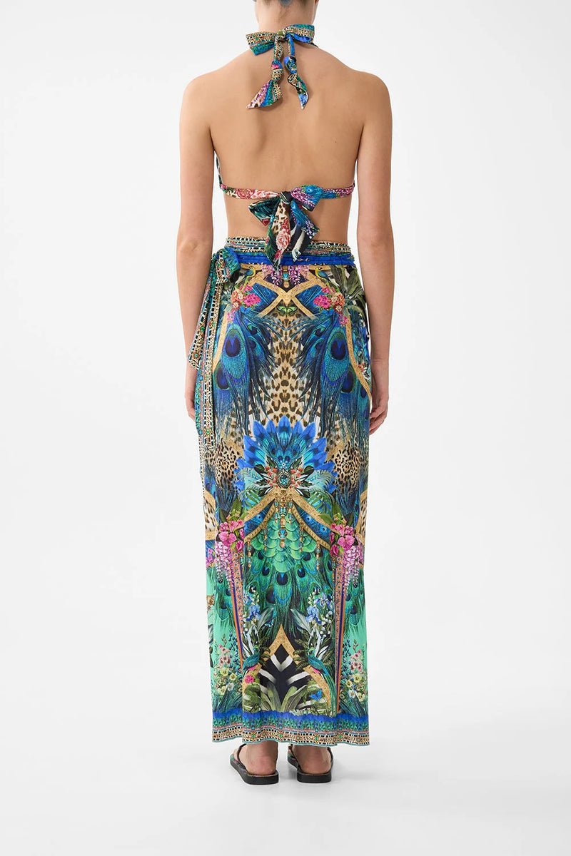 Animal Alchemy Wrap Maxi Sarong With Tie Waist – Angela Beer | The ...