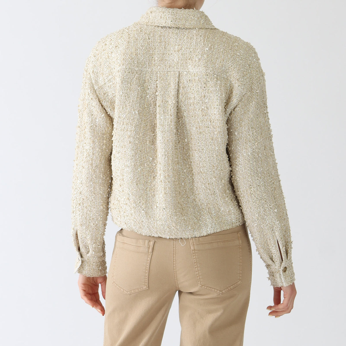 Beige The Luxury Fancy Tweed Jacket – Angela Beer | The ultimate ladies ...