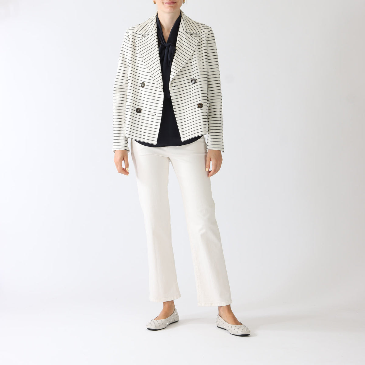 Cream The Preppy Cotton Stripe Jacket – Angela Beer | The ultimate ...