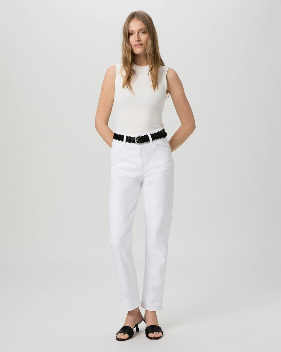 Crisp White Billy Straight Jean – Angela Beer | The ultimate ladies ...