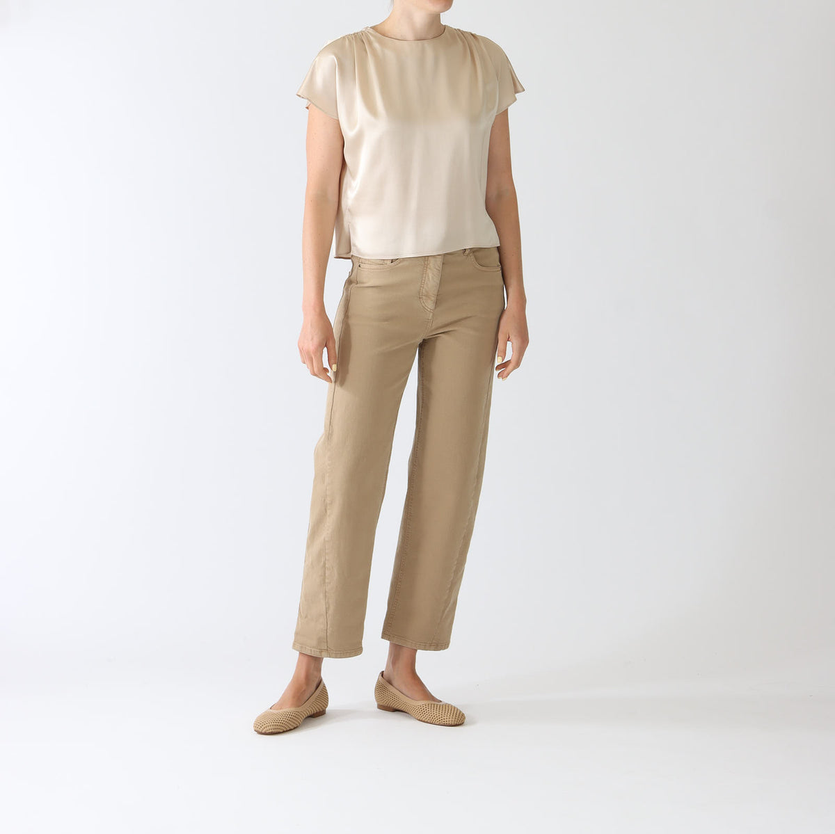 Golden Camel The Authentic Twill Denim Barrel Jeans – Angela Beer | The ...