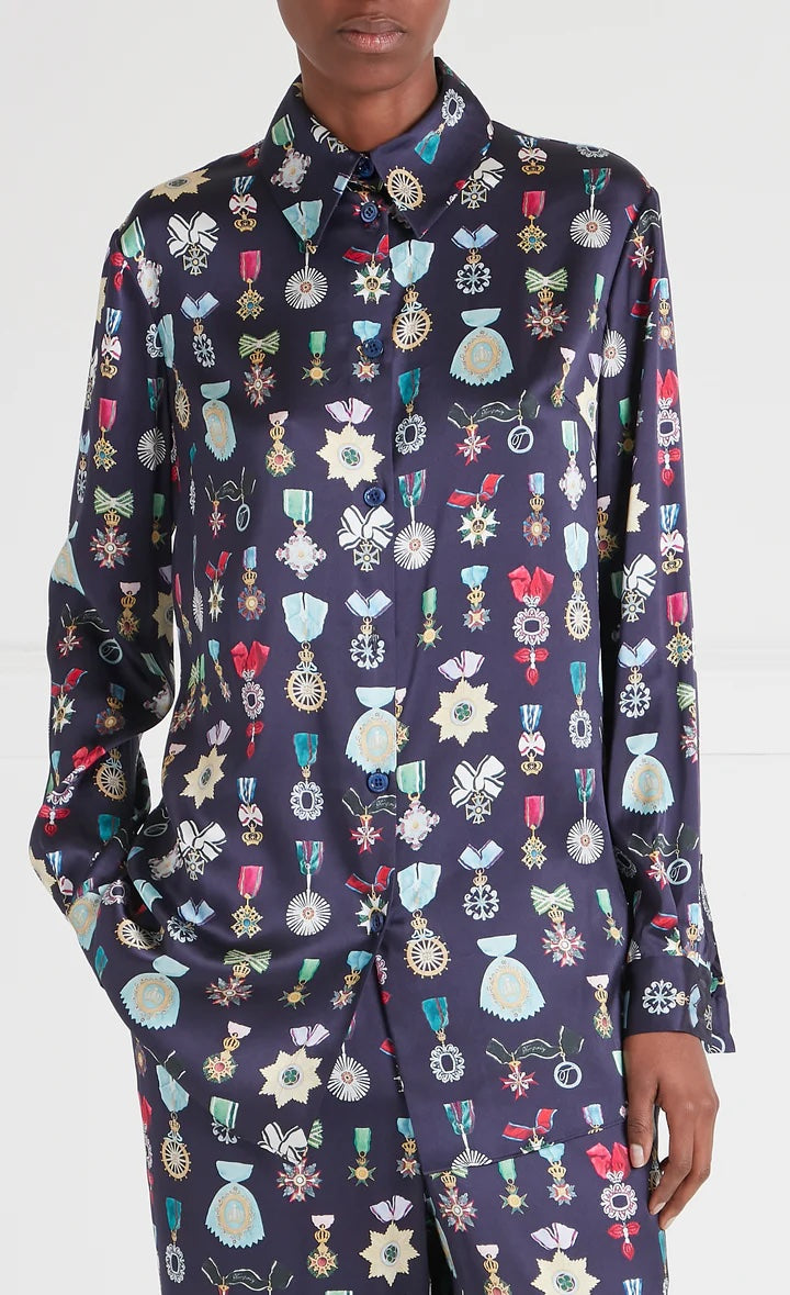 Harbour Blue Gloriette Print Shirt – Angela Beer | The ultimate ladies ...