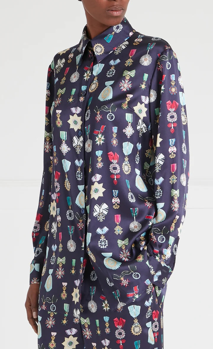 Harbour Blue Gloriette Print Shirt – Angela Beer | The ultimate ladies ...