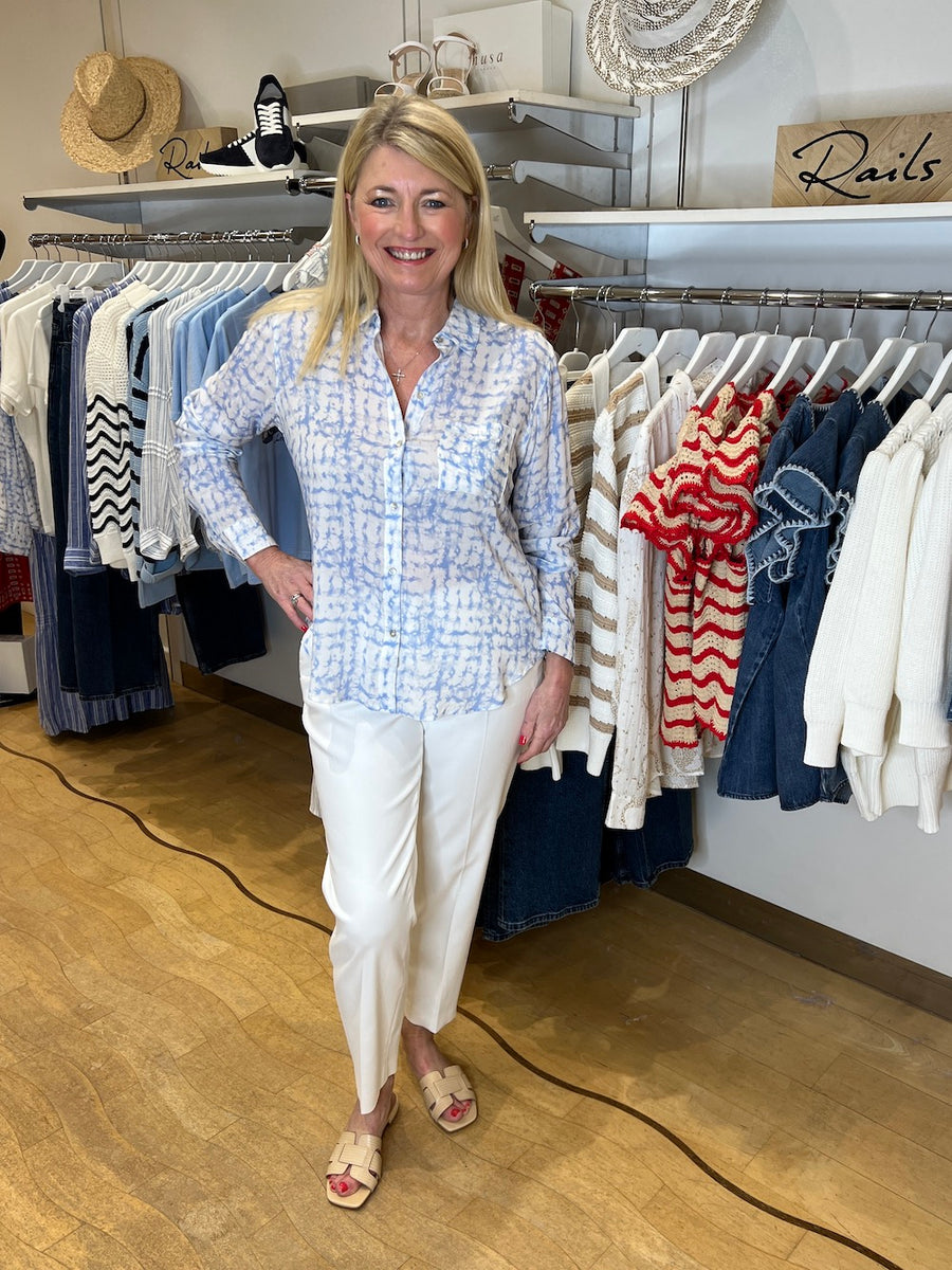 Diffused Plaid Josephine Shirt – Angela Beer | The ultimate ladies ...