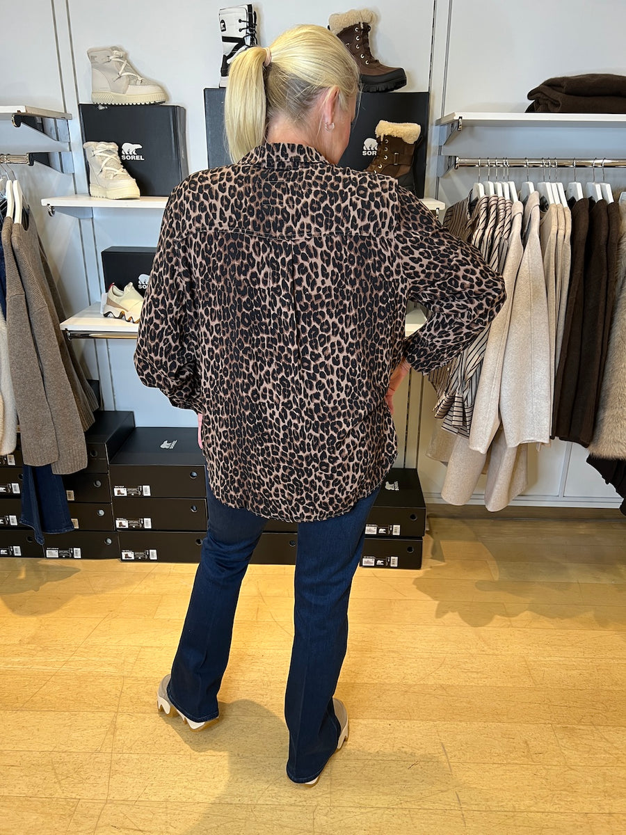 Brown Nala Josephine Leopard Print Shirt – Angela Beer | The ultimate ...