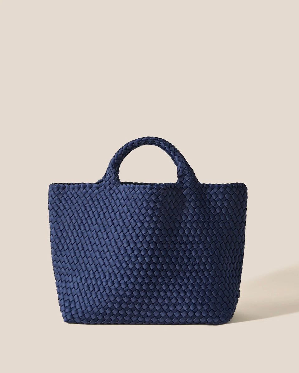 Ink Blue St Barths Medium Tote – Angela Beer | The ultimate ladies ...