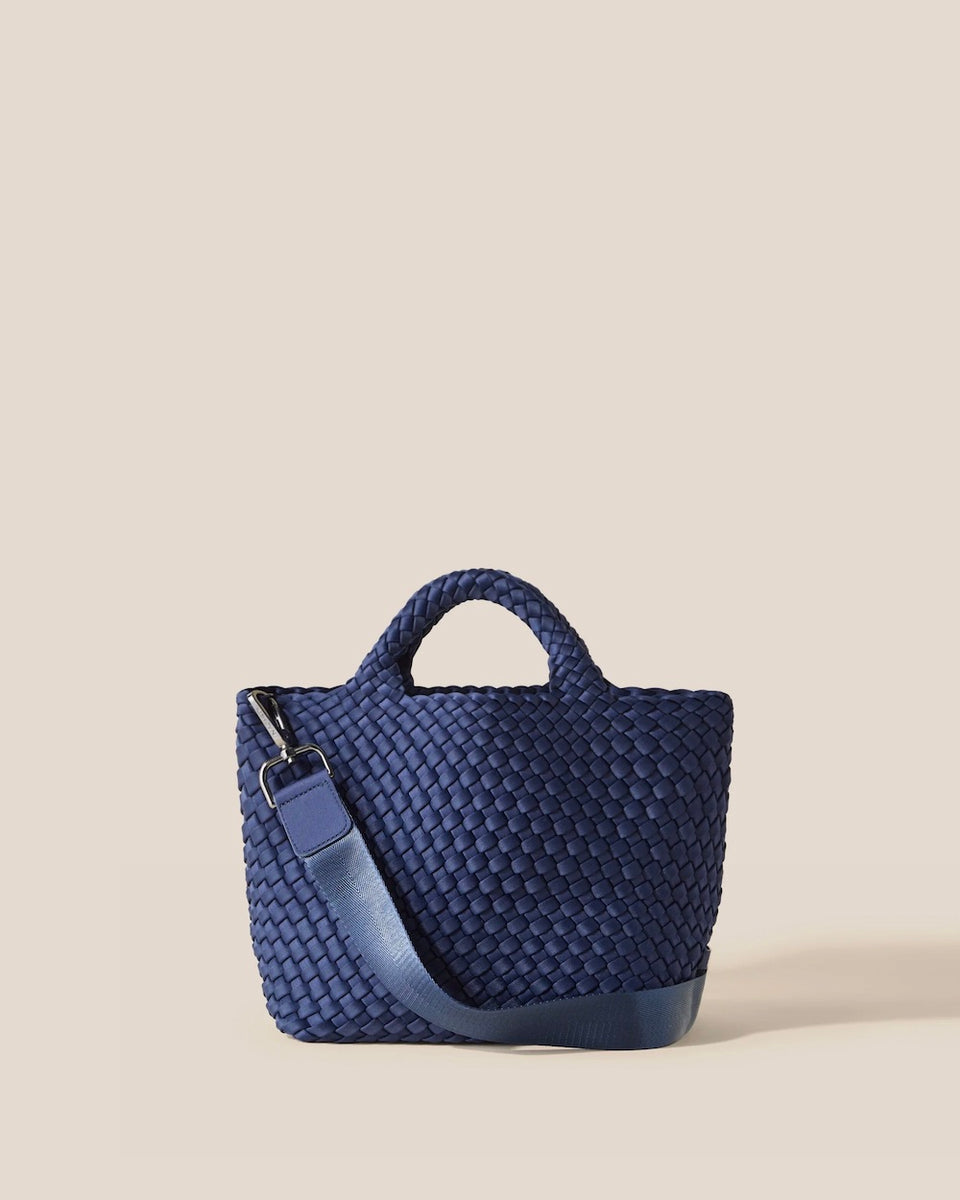Ink Blue St Barths Small Tote – Angela Beer | The ultimate ladies ...