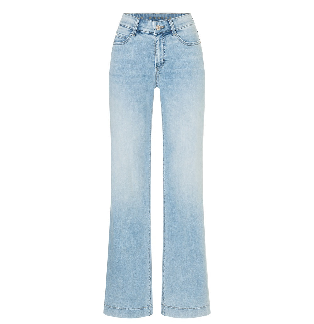 Light Azure Blue Dream Wide Leg Jeans – Angela Beer | The ultimate ...