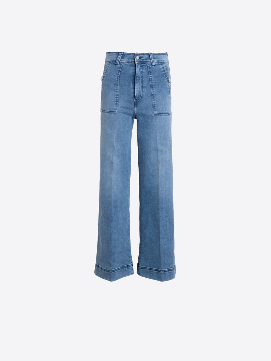 Light Blue Denim Noa Wide Leg Jeans – Angela Beer | The ultimate ladies ...
