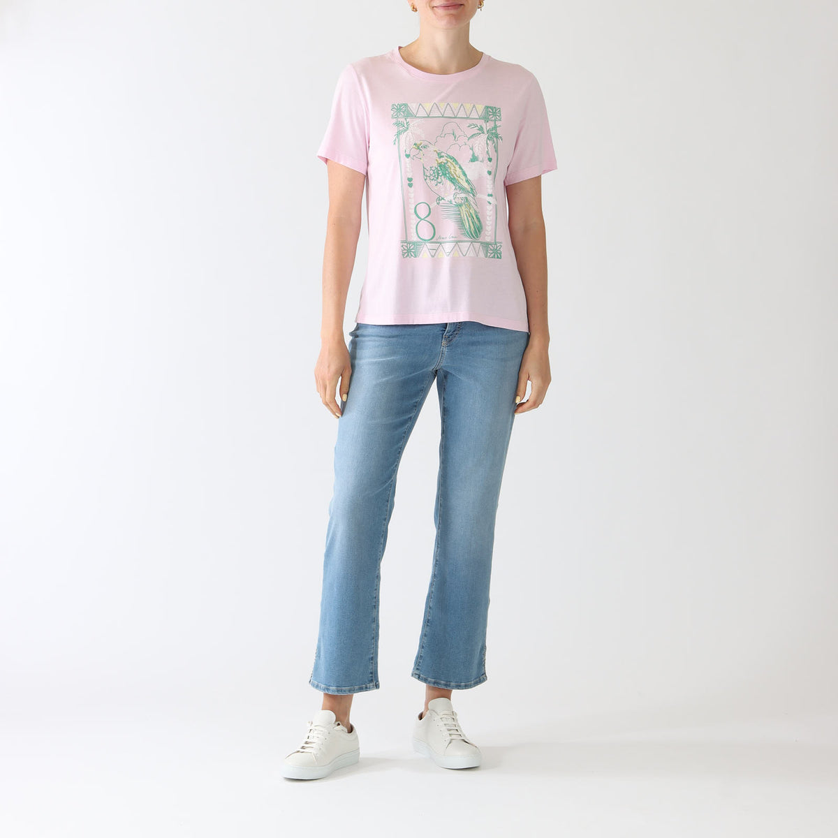 Pink Tulle Sequin Parrot T-Shirt – Angela Beer | The ultimate ladies ...