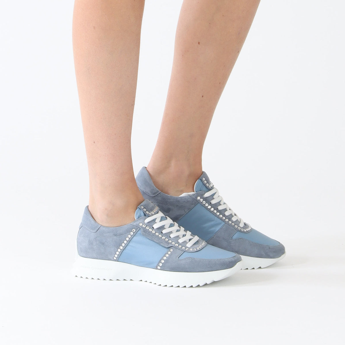 Cielo Pull Rhinestone Sneakers – Angela Beer | The ultimate ladies ...