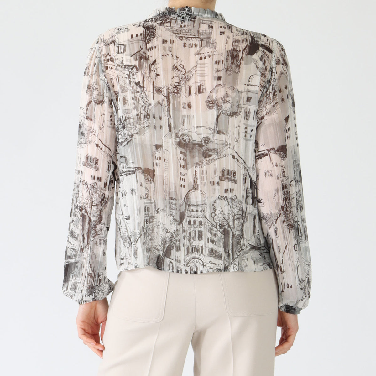 Smoke City Print Blouse – Angela Beer | The ultimate ladies shopping ...