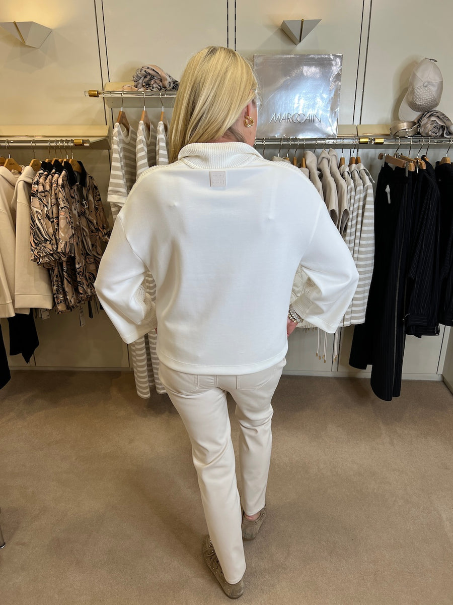 Smoke Folia Front Knit Sweater – Angela Beer | The ultimate ladies ...