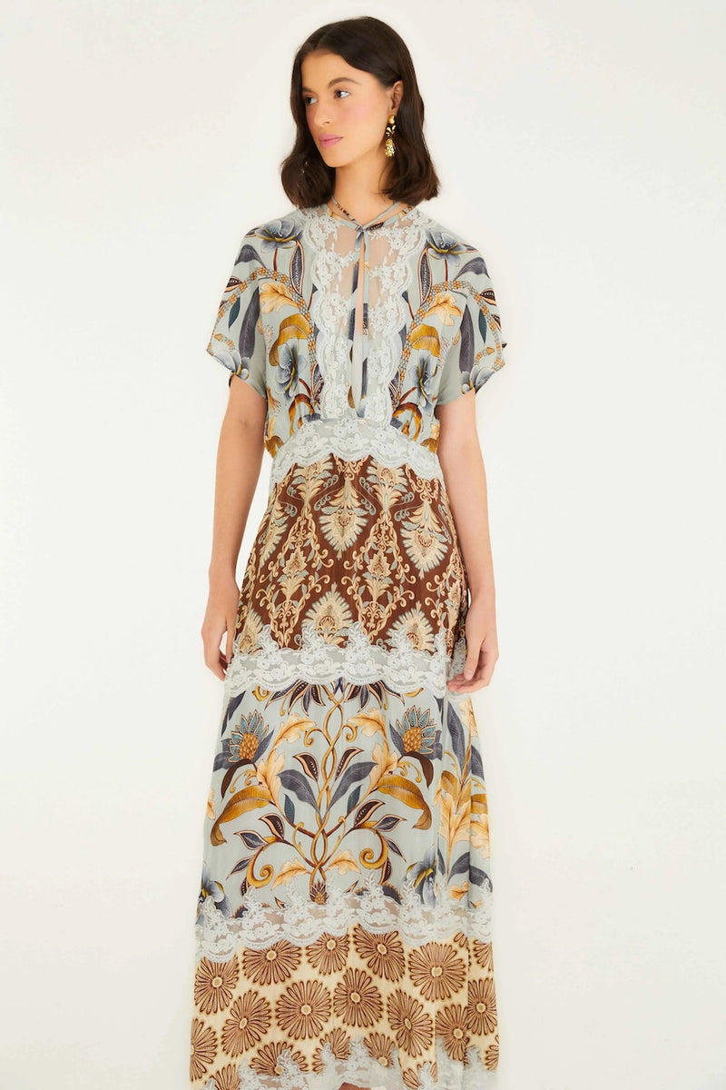 Snake Garden Printed Maxi Dress – Angela Beer | The ultimate ladies ...