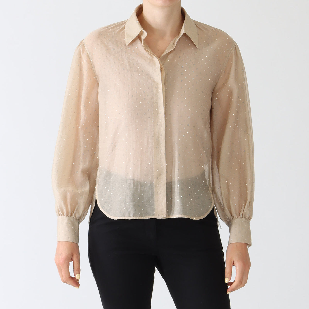 Soft Camel The Sparkling Voile Shirt – Angela Beer | The ultimate ...