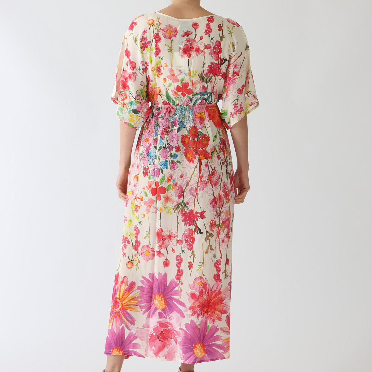 Vanilla Peony Jardin Magnifique Silk Dress – Angela Beer | The ultimate ...