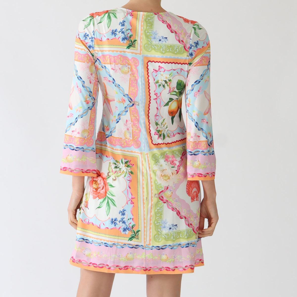 Orange Aadhya Matte Jersey Dress – Angela Beer | The ultimate ladies ...